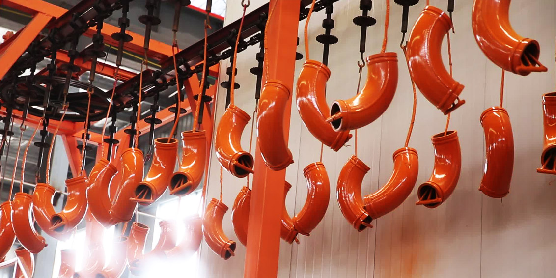Concrete pump elbow - TAICHANG MACHINERY COMPANY