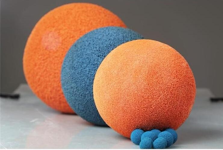Concrete Pump Pipe Cleaning Sponge Foam Wiper Ball - TAICHANG MACHINERY ...