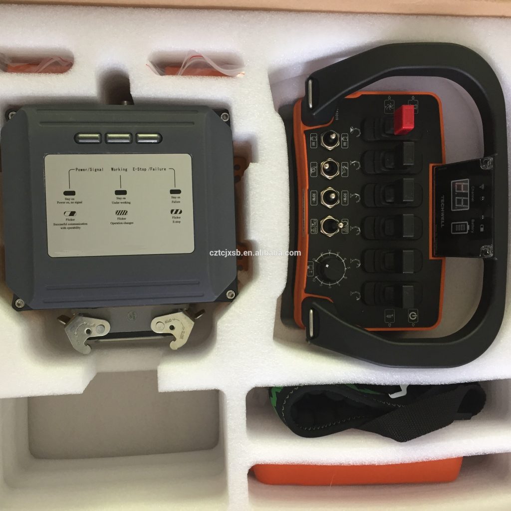 Concrete pump 6 arms HBC 727 Remote Control with LCD display - TAICHANG ...